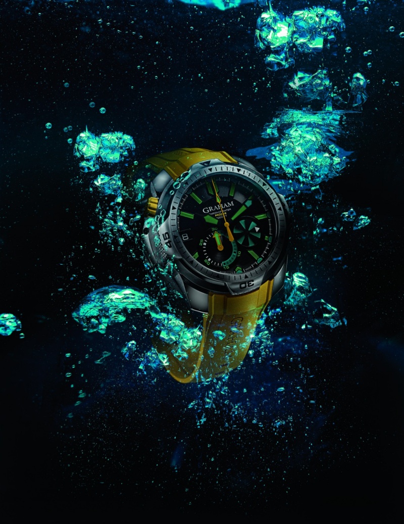Graham Chronofighter Prodive Professional Dive Watch - Luxois