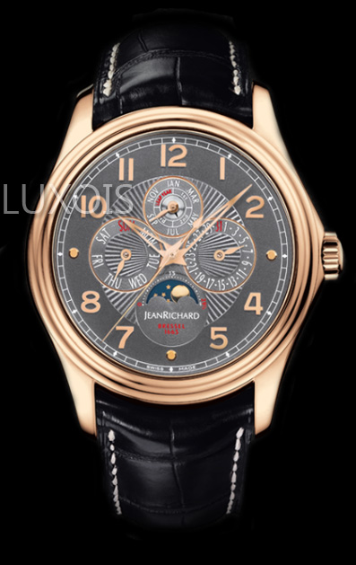 JeanRichard Haute Horlogerie Bressel 1665 Perpetual Calendar - Luxois