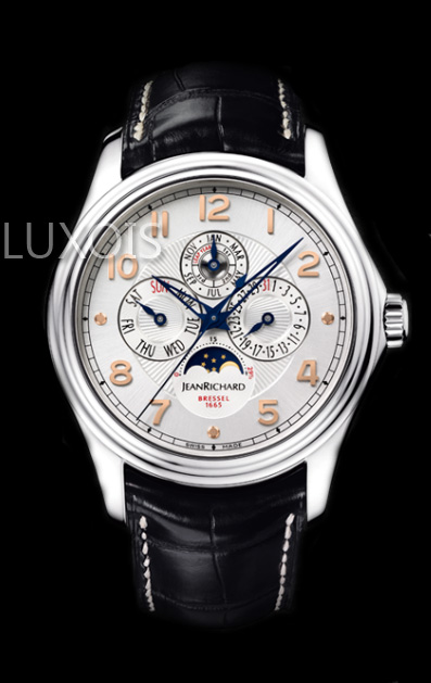 JeanRichard Haute Horlogerie Bressel 1665 Perpetual Calendar - Luxois